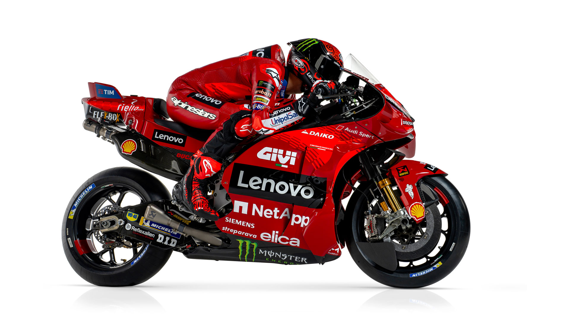 Streparava is a technical sponsor and partner of Ducati also for 2024 ...
